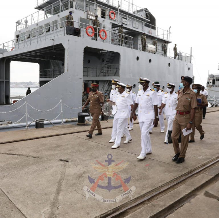 GEN ROBERT KIBOCHI VISITS THE KENYA NAVY – Ministry of Defence – Kenya