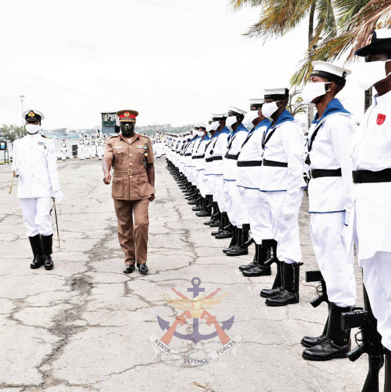 GEN ROBERT KIBOCHI VISITS THE KENYA NAVY – Ministry of Defence – Kenya