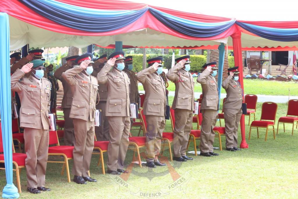 DEFENCE STAFF COLLEGE GRADUATES 56 OFFICERS – Ministry of Defence – Kenya