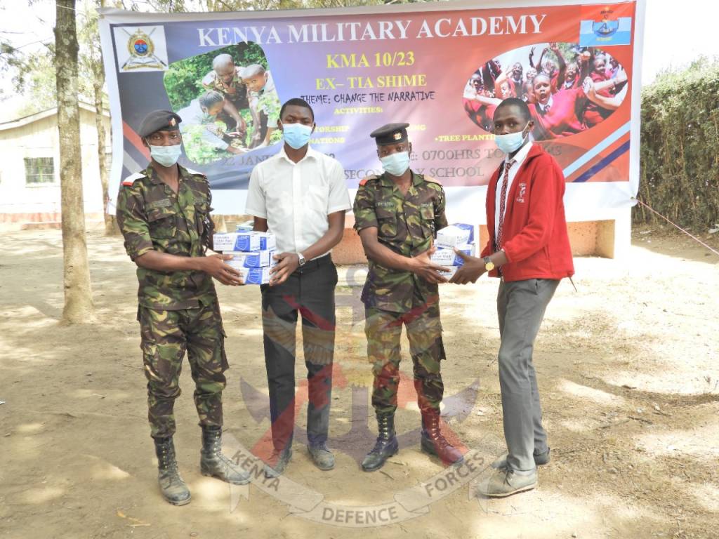 KMA COMMUNITY SERVICE AT LANET SECONDARY SCHOOL – Ministry of Defence ...