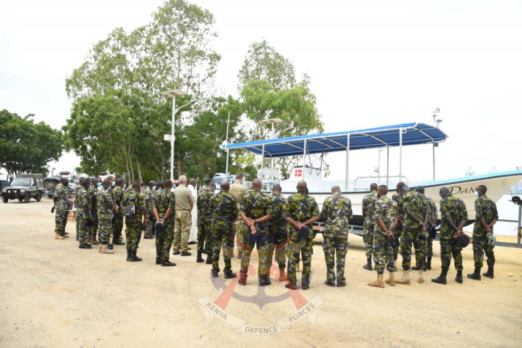 KENYA NAVY RECEIVES A DIVE BOAT FROM DENMARK – Ministry of Defence – Kenya