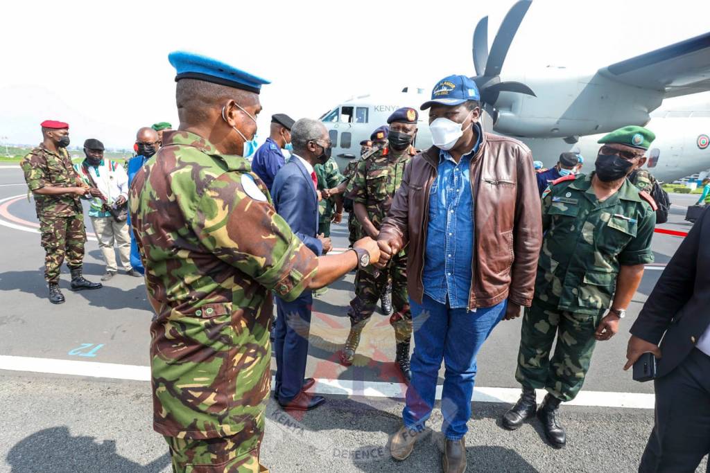 CS DEFENCE VISITS KDF TROOPS IN CONGO – Ministry of Defence – Kenya