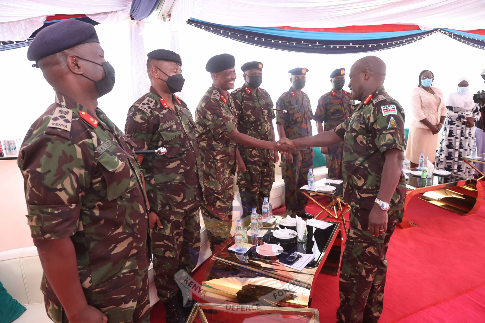 NEWLY PROMOTED GENERAL OFFICERS OFFICIALLY ASSUME ROLES AFTER AN ...