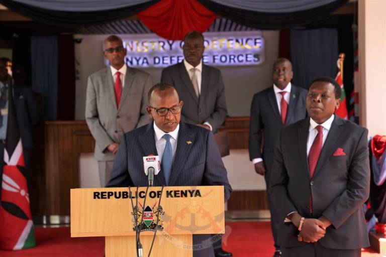 HON. ADEN BARE DUALE, EGH. MP : CABINET SECRETARY: MINISTRY OF DEFENCE – Ministry of Defence – Kenya