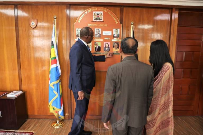 HON. ADEN BARE DUALE, EGH. MP : CABINET SECRETARY: MINISTRY OF DEFENCE – Ministry of Defence – Kenya