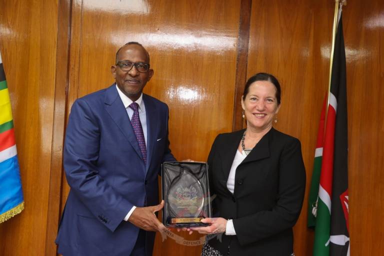 HON. ADEN BARE DUALE, EGH. MP : CABINET SECRETARY: MINISTRY OF DEFENCE – Ministry of Defence – Kenya