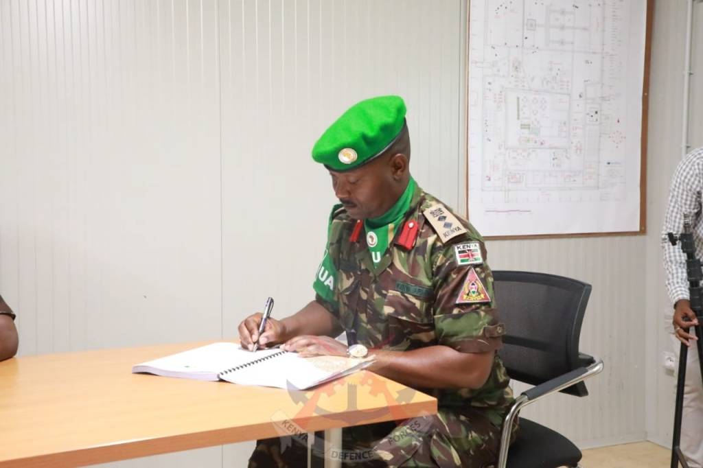 NEW ATMIS SECTOR TWO COMMANDER TAKES OVER OFFICE – Ministry of Defence – Kenya