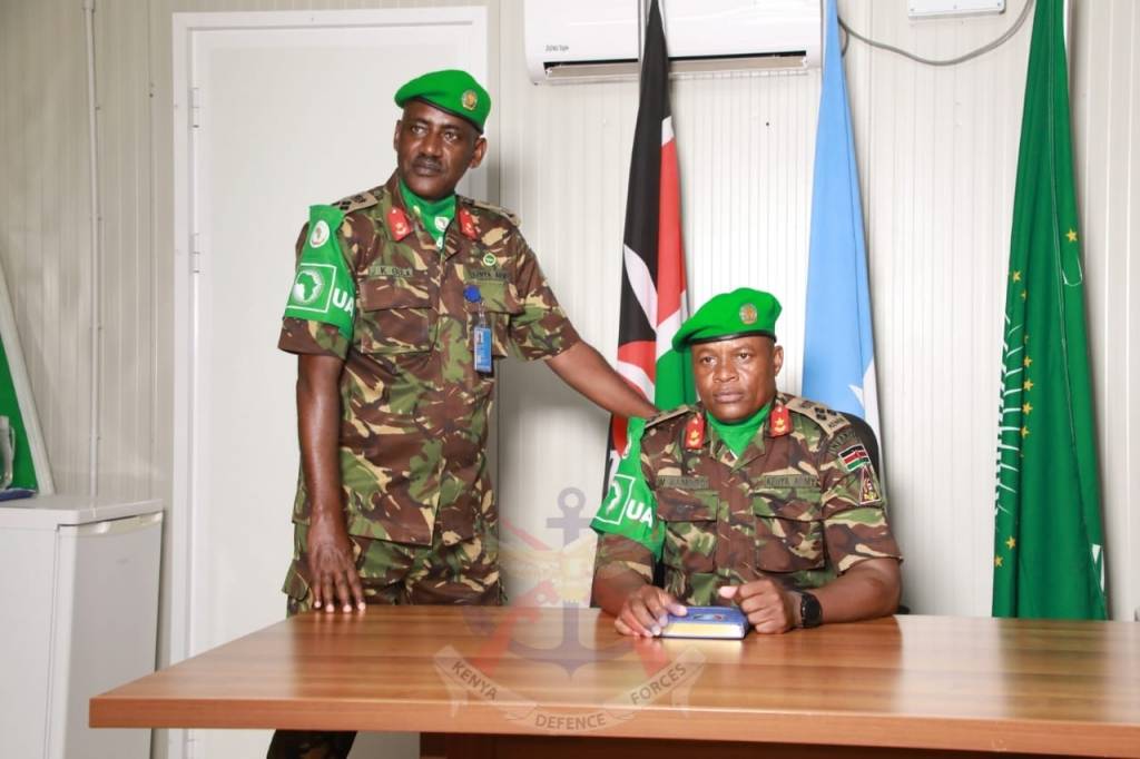 NEW ATMIS SECTOR TWO COMMANDER TAKES OVER OFFICE – Ministry of Defence – Kenya