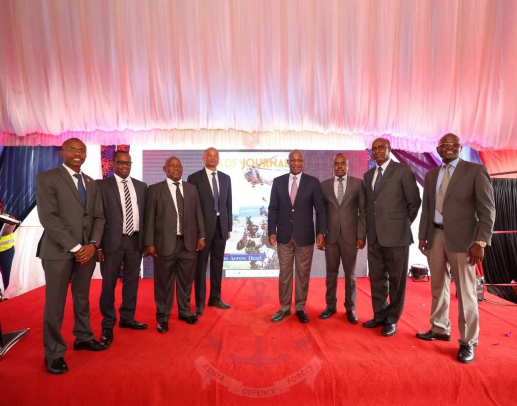 GENERAL KIBOCHI PRESIDES OVER KDF JOURNAL FIRST EDITION LAUNCH ...