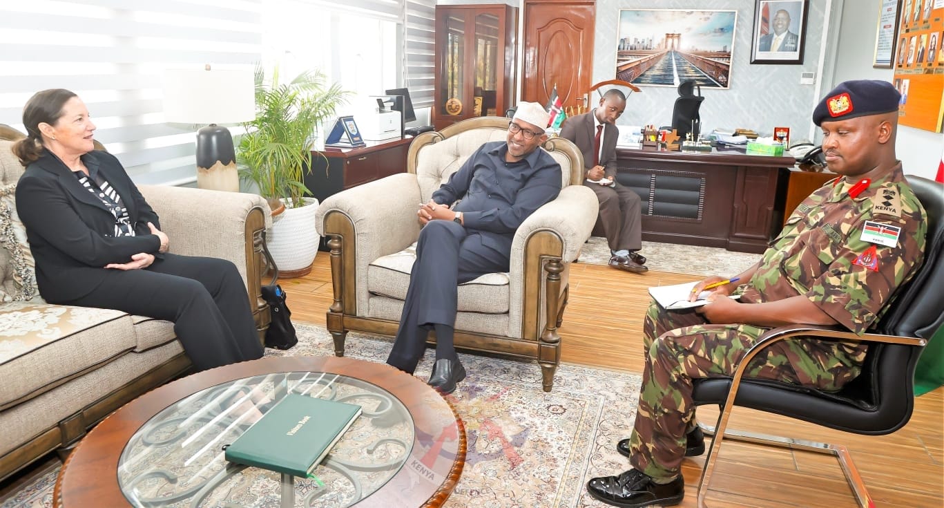 DEFENCE CS HOSTS OUTGOING HEAD OF UN SUPPORT OFFICE IN SOMALIA ...