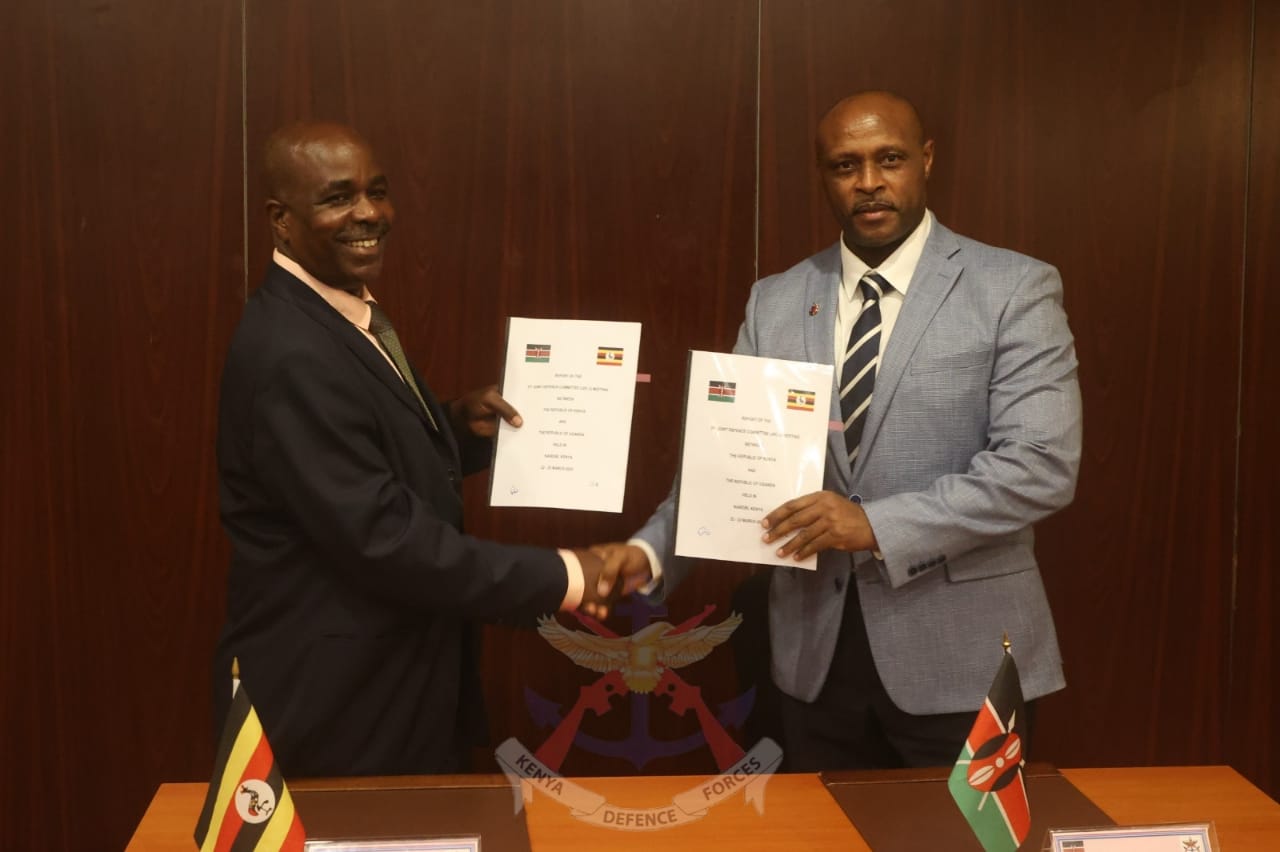 ENHANCING KENYA – UGANDA DEFENCE RELATIONS – Ministry of Defence – Kenya