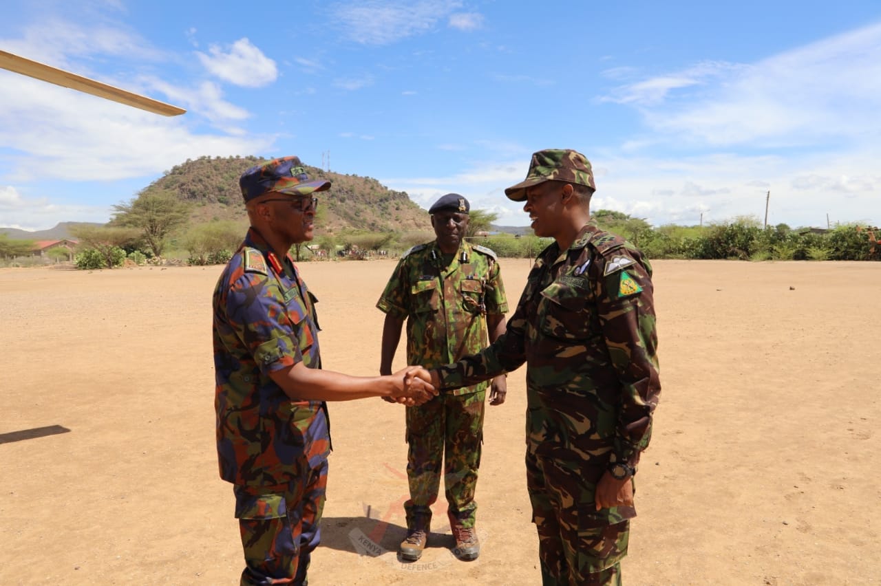 VCDF VISITS TROOPS DEPLOYED UNDER THE MULTI AGENCY OPERATION IN THE ...