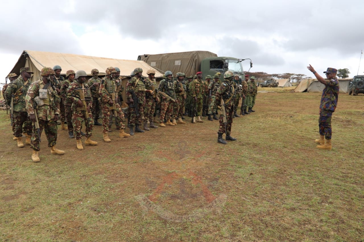 VCDF VISITS TROOPS DEPLOYED UNDER THE MULTI AGENCY OPERATION IN THE ...