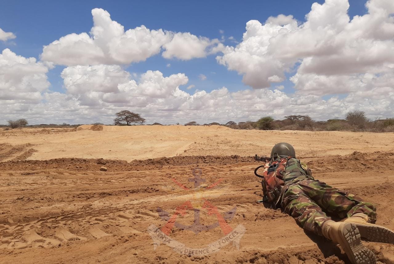 ATMIS KDF TROOPS EXPAND FIRING RANGE – Ministry of Defence – Kenya