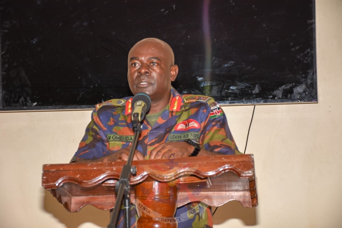 COMMANDER KENYA AIR FORCE OFFICIALLY RECEIVES NEWLY COMMISSIONED ...