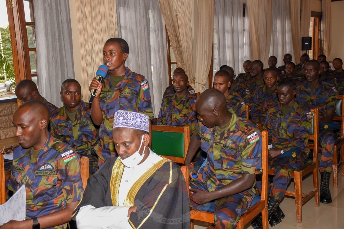 COMMANDER KENYA AIR FORCE OFFICIALLY RECEIVES NEWLY COMMISSIONED ...