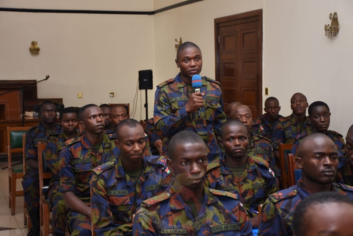 COMMANDER KENYA AIR FORCE OFFICIALLY RECEIVES NEWLY COMMISSIONED ...