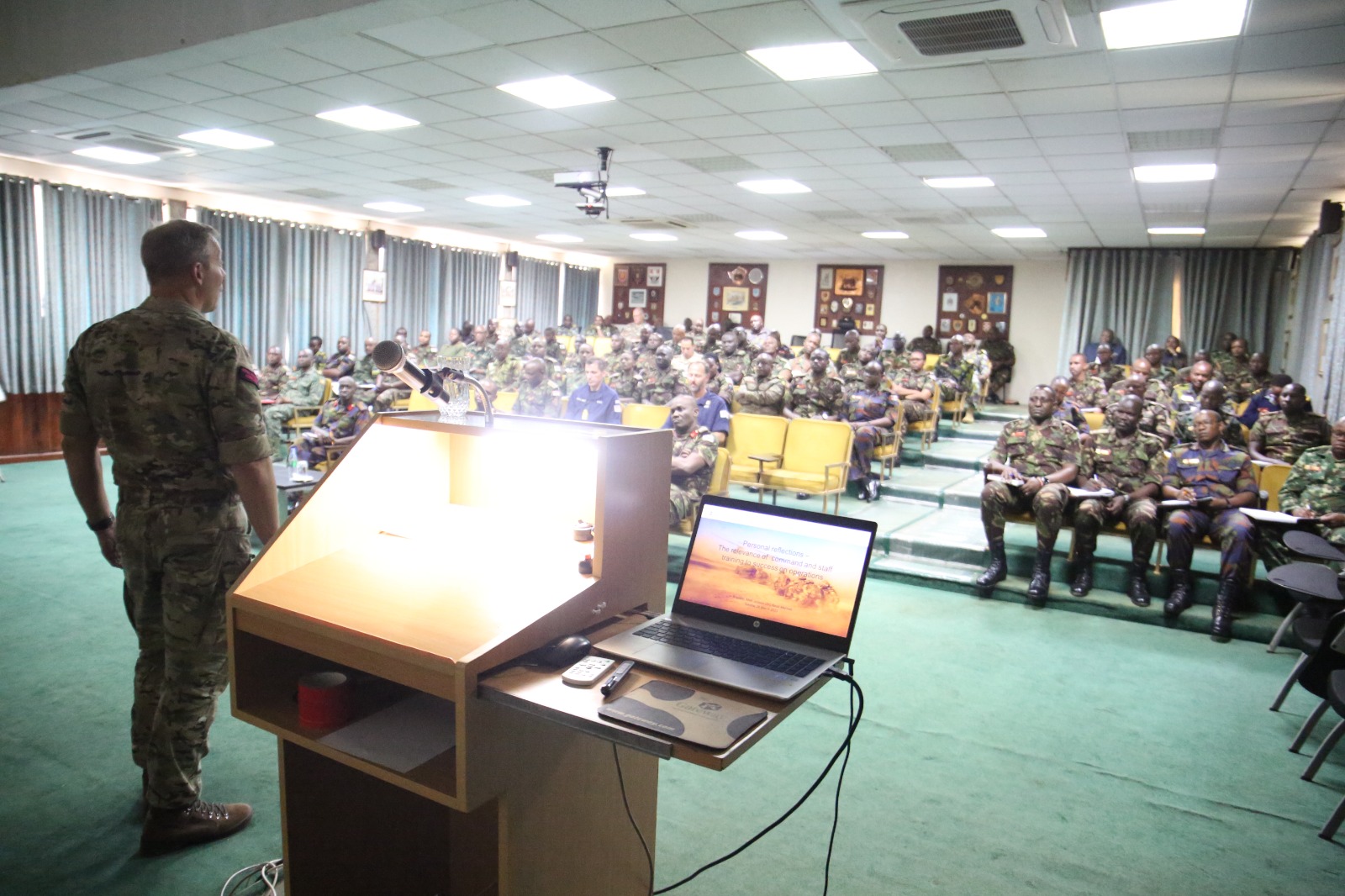 VISIT TO JOINT COMMAND AND STAFF COLLEGE BY BRIG MATT JACKSON DIRECTOR ...