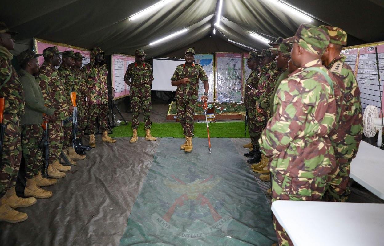 FORCE COMMANDER VISITS KENYAN CONTINGENT TROOPS IN EASTERN —DRC – Ministry of Defence – Kenya