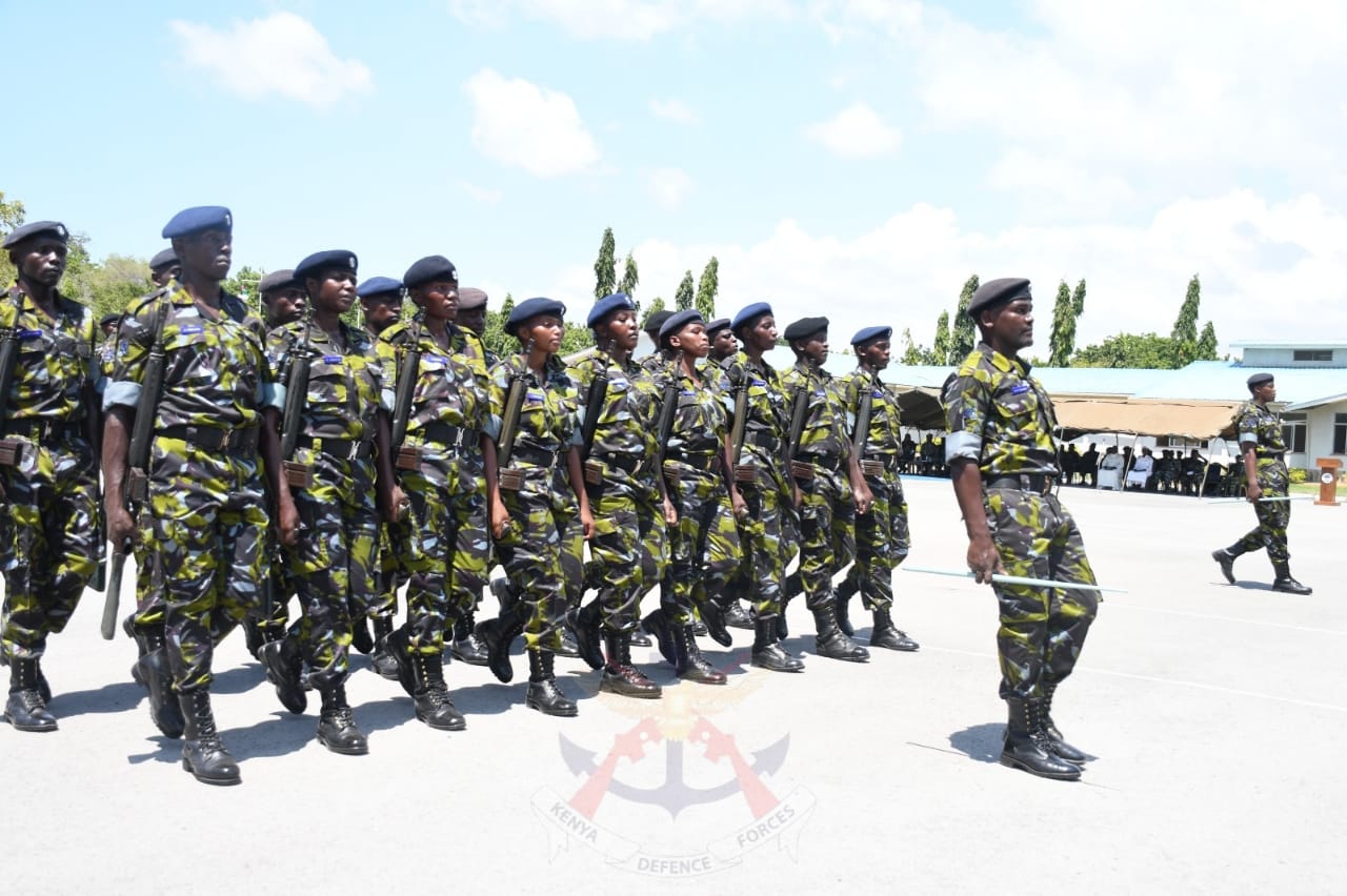 KENYA NAVY JUNIOR NON-COMMISSIONED OFFICERS GRADUATE – Ministry of Defence – Kenya
