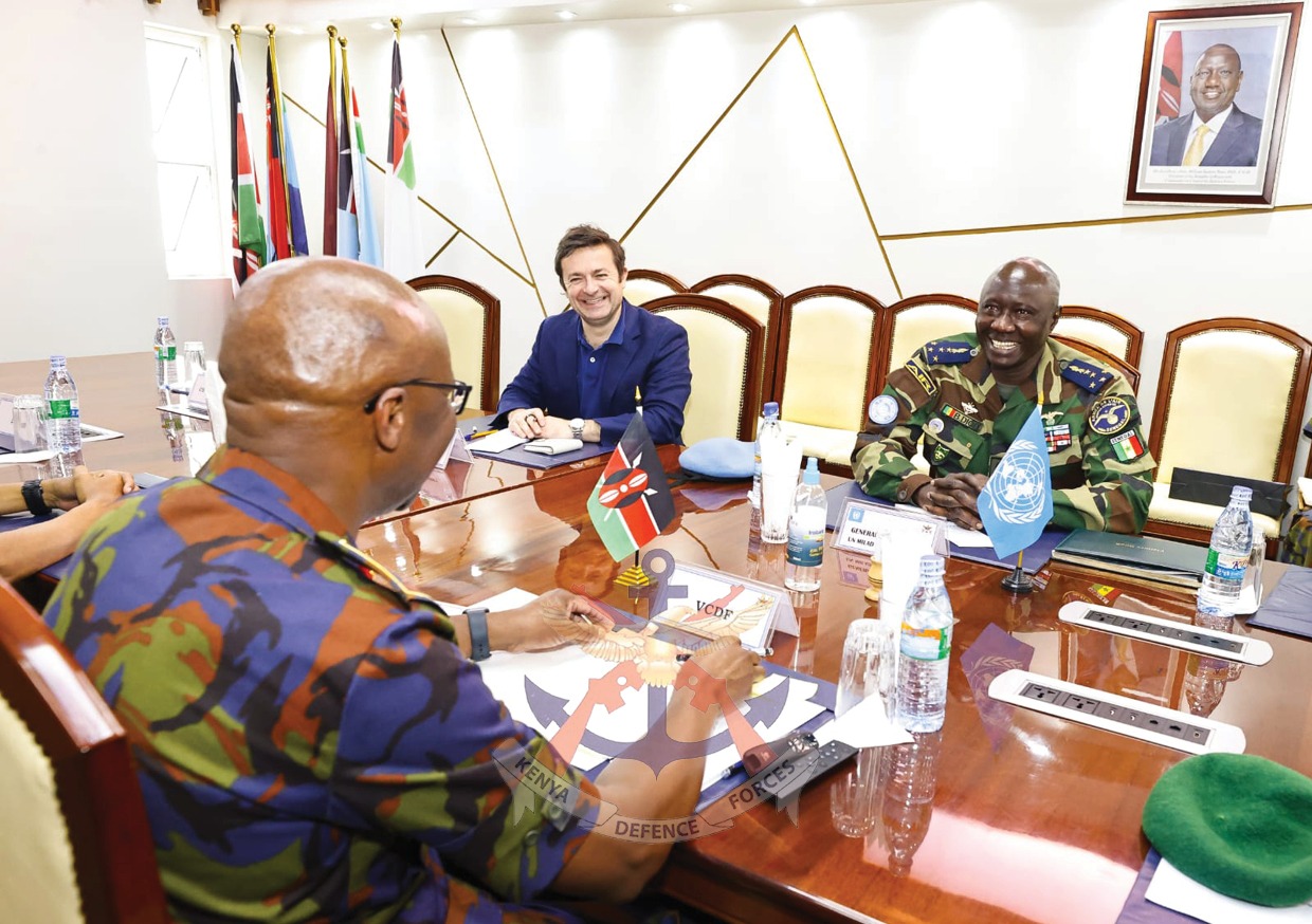 CS DUALE HOSTS UN MILITARY ADVISOR – Ministry of Defence – Kenya