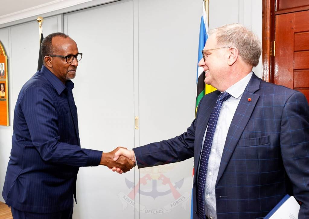 DEFENCE CS HOSTS CANADIAN HIGH COMMISSIONER TO KENYA – Ministry of ...