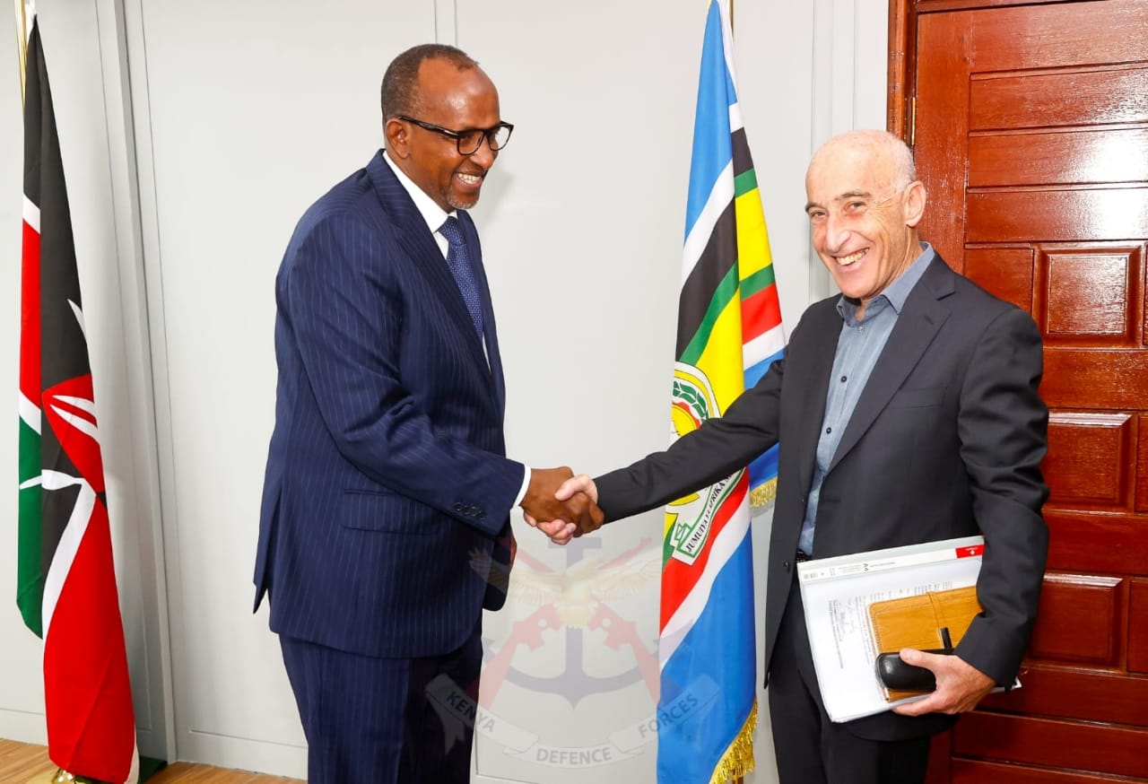 DEFENCE CS HOSTS ISRAELI AMBASSADOR – Ministry of Defence – Kenya