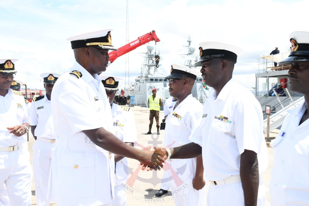 KENYA NAVY TRAINING CRUISE COMES TO AN END – Ministry of Defence – Kenya