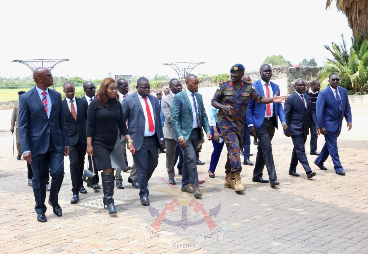 HOUSE DEFENCE COMMITTEE TOURS UHURU GARDENS NATIONAL MONUMENT AND ...
