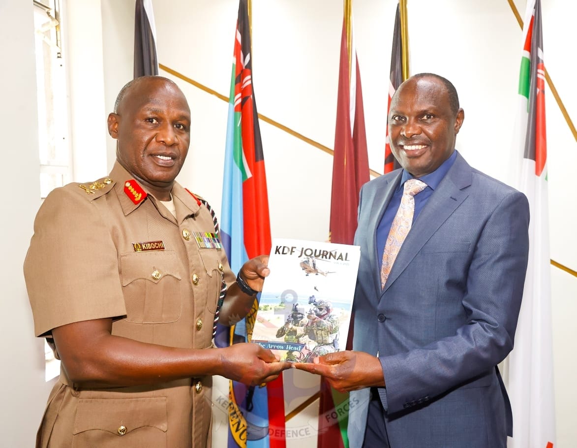 MR FELIX KOSKEI, CHIEF OF STAFF AND HEAD OF PUBLIC SERVICE VISITS MoD ...