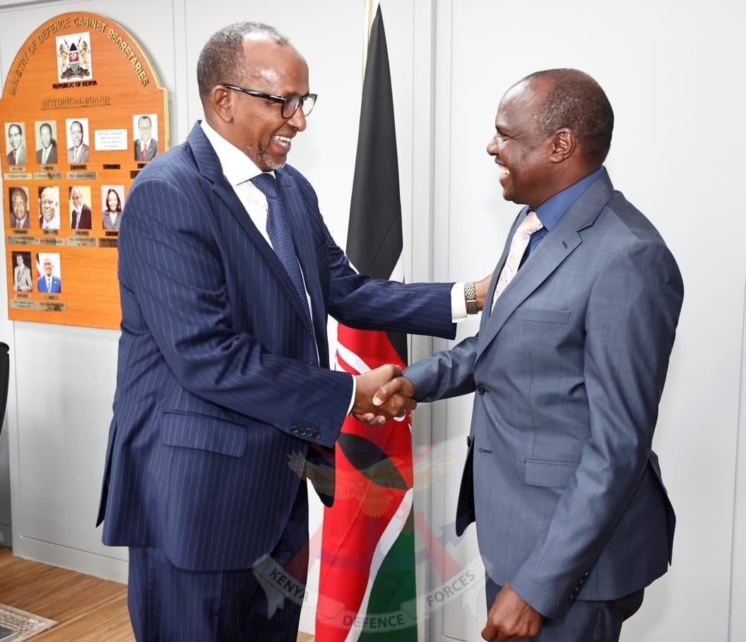 MR FELIX KOSKEI, CHIEF OF STAFF AND HEAD OF PUBLIC SERVICE VISITS MoD ...