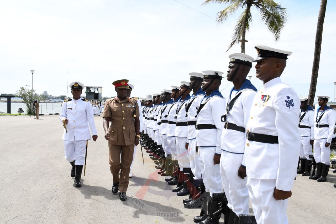 CHIEF OF DEFENCE FORCES TRANSITION VISIT TO THE KENYA NAVY – Ministry ...