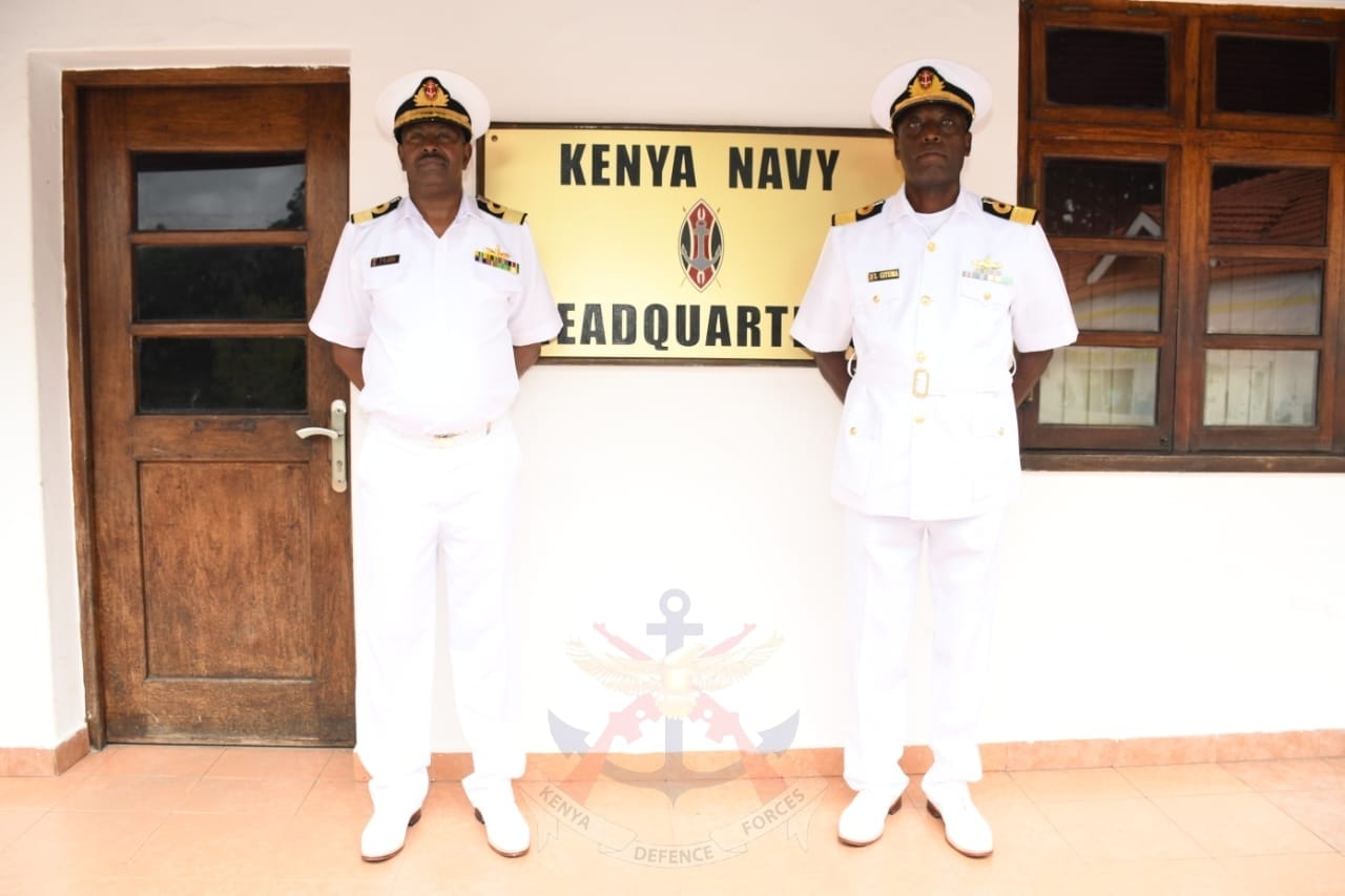 NEWLY APPOINTED DEPUTY COMMANDER KENYA NAVY ASSUMES OFFICE – Ministry of Defence – Kenya