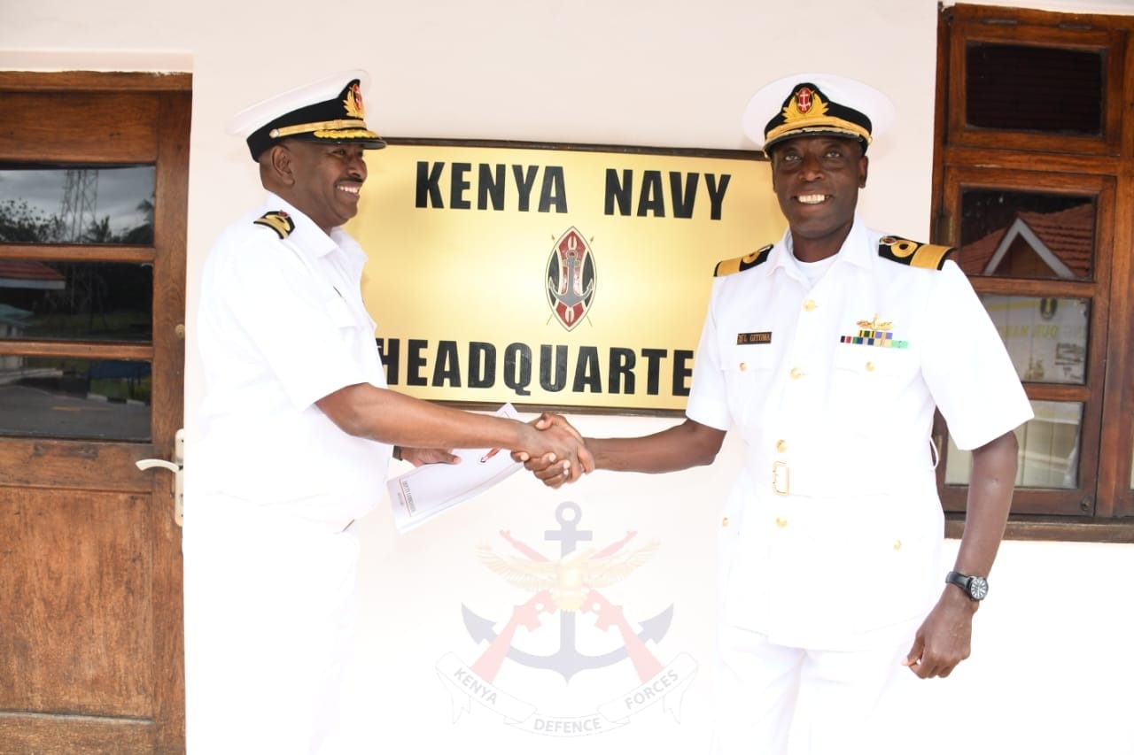 NEWLY APPOINTED DEPUTY COMMANDER KENYA NAVY ASSUMES OFFICE – Ministry ...