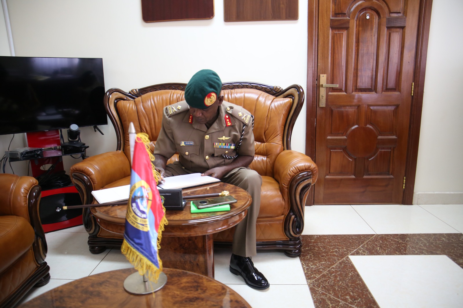 NEWLY APPOINTED COMMANDANT TAKE OVER JOINT COMMAND AND STAFF COLLEGE ...