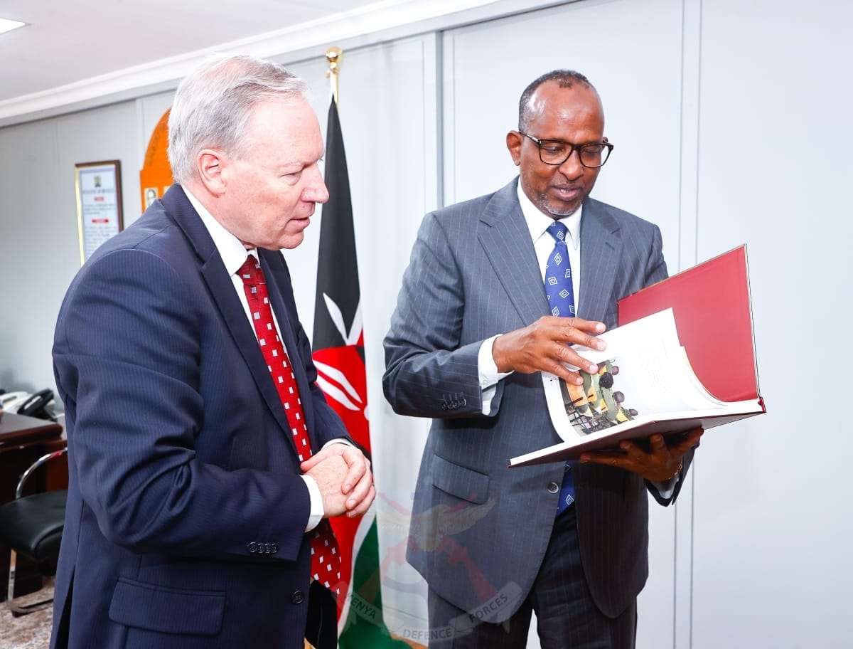 CS DEFENCE HOSTS AUSTRALIAN HIGH COMMISSIONER TO KENYA – Ministry of ...