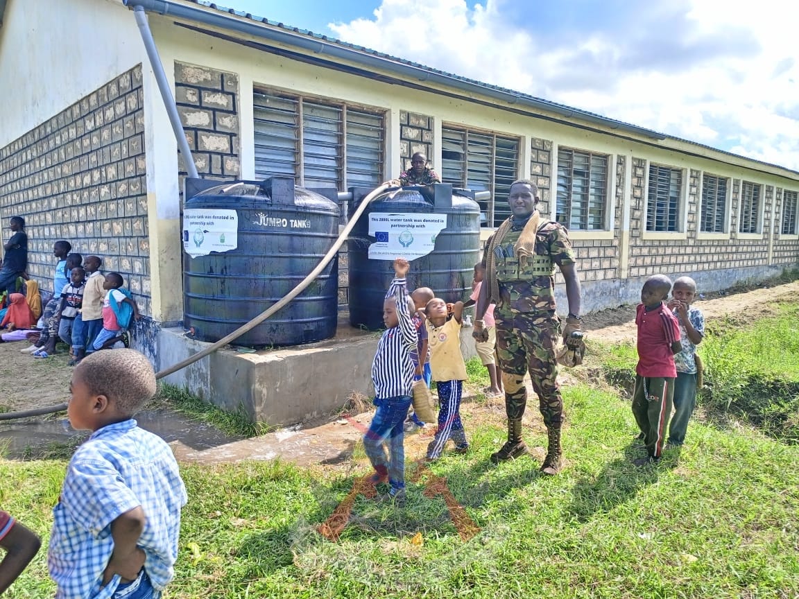 GIVING A HELPING HAND – Ministry of Defence – Kenya