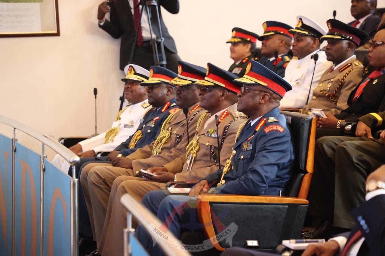 PRESIDENT RUTO PRESIDES OVER THE 25th GRADUATION CEREMONY OF THE NATIONAL DEFENCE COLLEGE ...