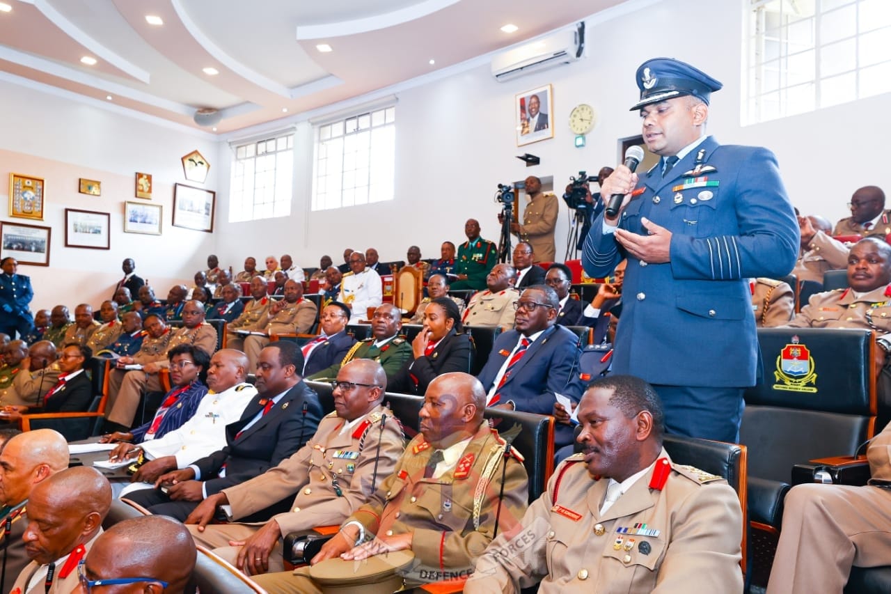 PRESIDENT RUTO PRESIDES OVER THE 25th GRADUATION CEREMONY OF THE NATIONAL DEFENCE COLLEGE ...