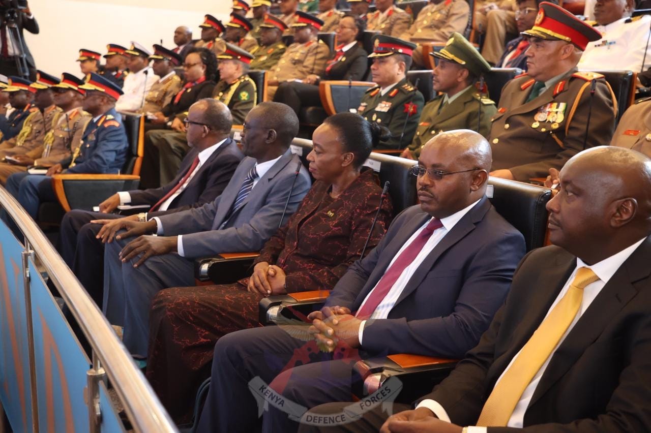 PRESIDENT RUTO PRESIDES OVER THE 25th GRADUATION CEREMONY OF THE NATIONAL DEFENCE COLLEGE ...