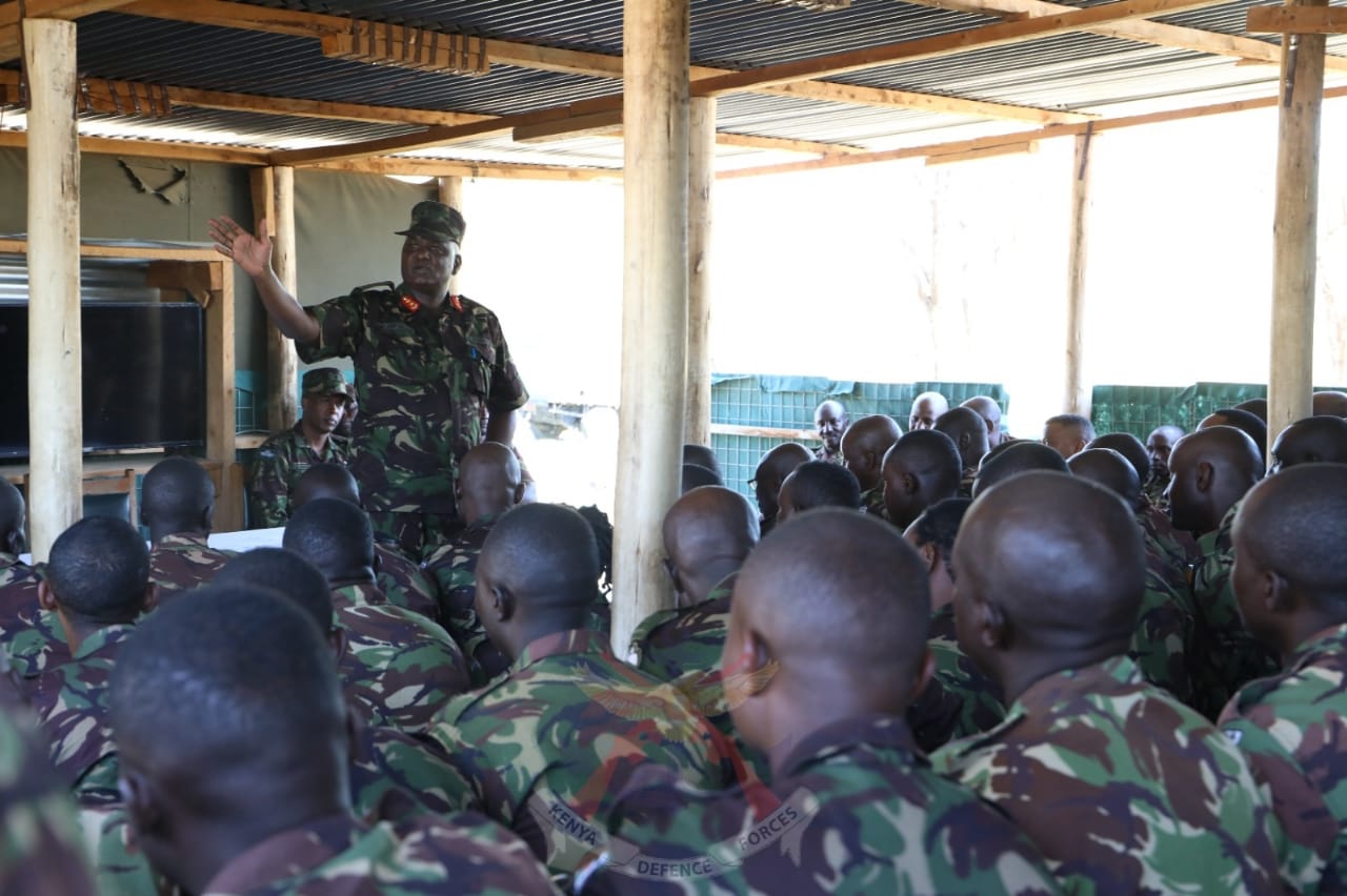 GOC WESTCOM MAKES HIS INAUGURAL TWO-DAY VISIT TO ‘OPERATION MALIZA UHALIFU’ NORTH RIFT ...