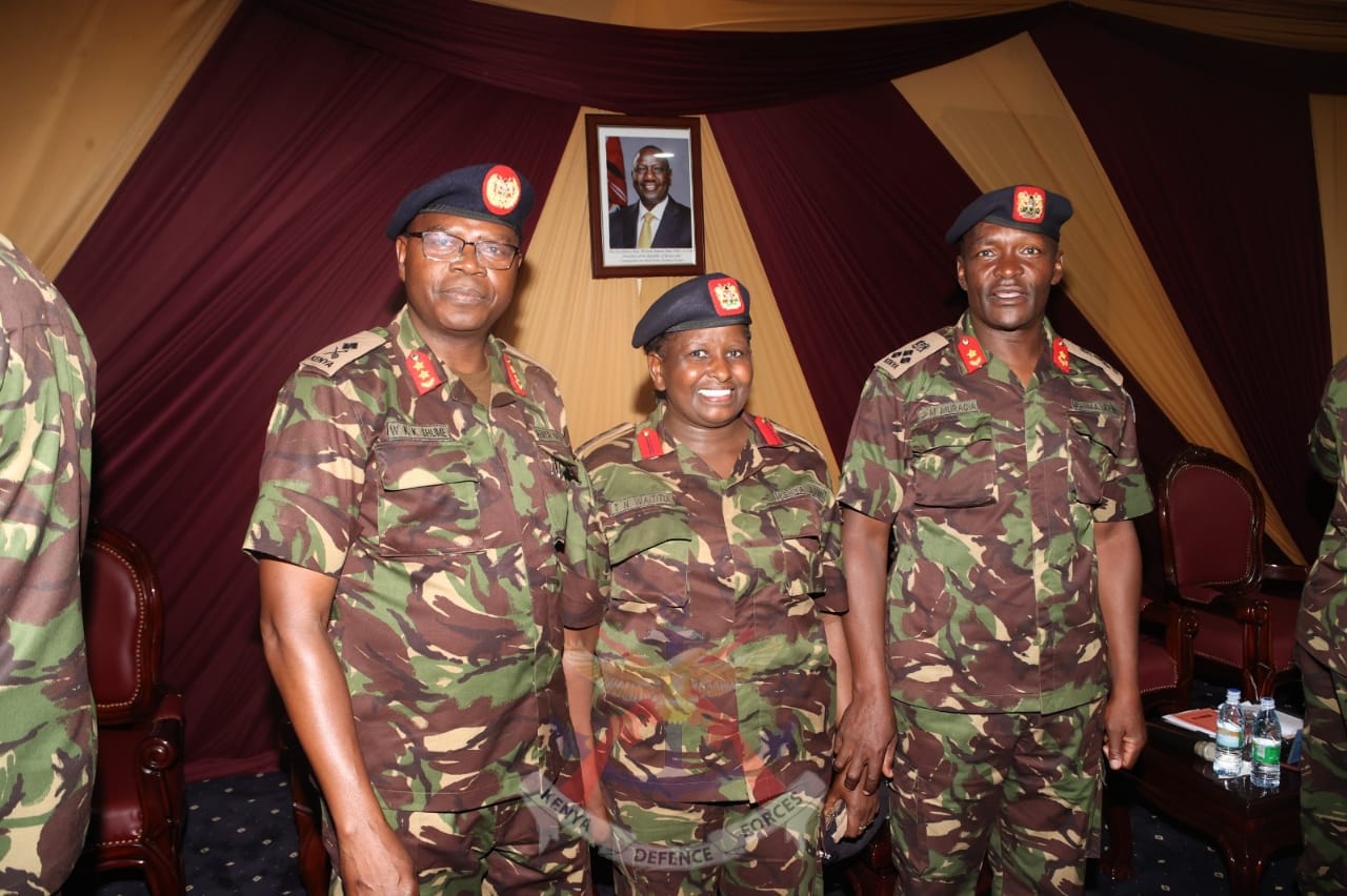 KENYA ARMY OFFICERS INVESTITURE CEREMONY – Ministry of Defence – Kenya