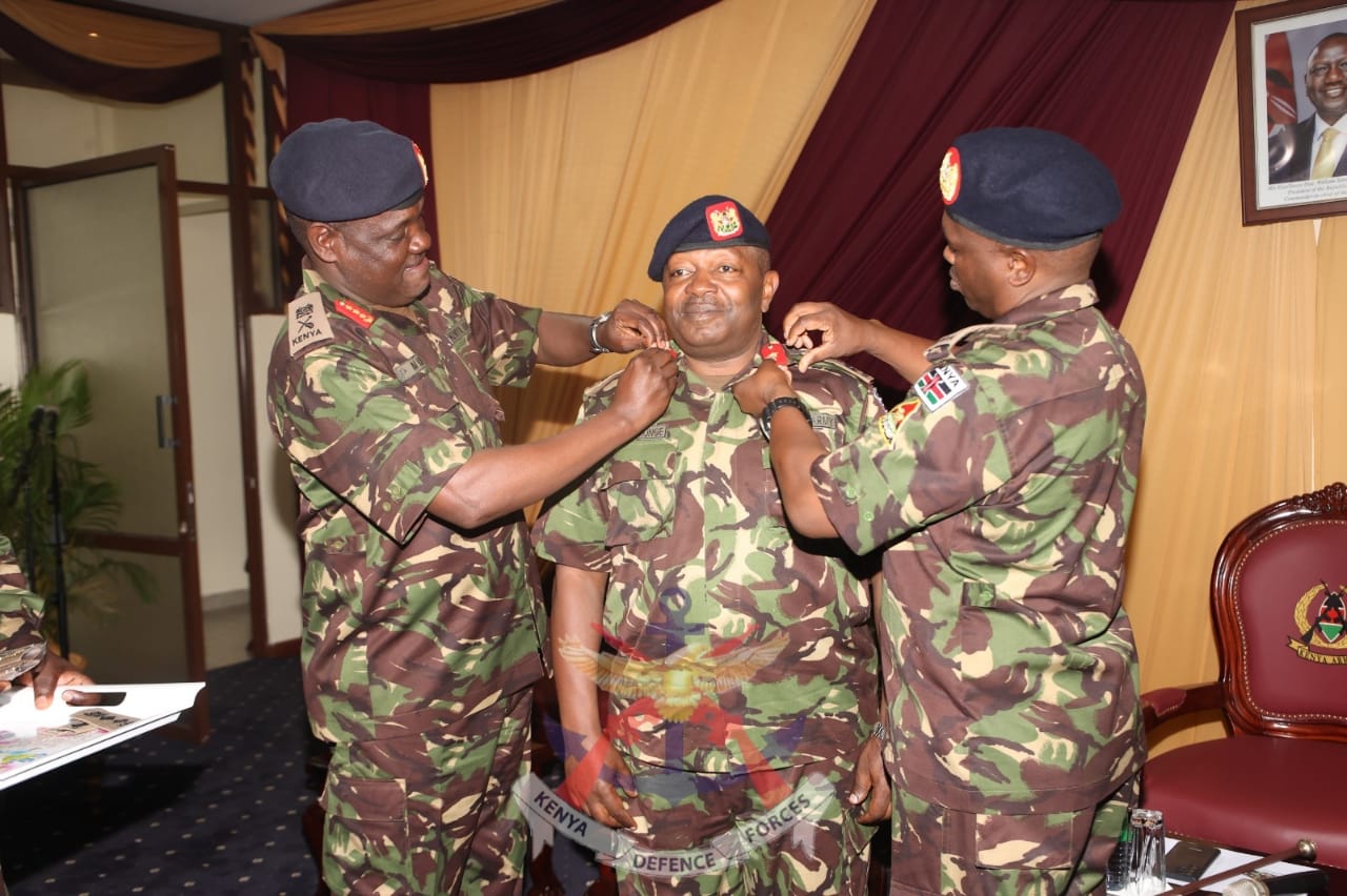 KENYA ARMY OFFICERS INVESTITURE CEREMONY – Ministry of Defence – Kenya