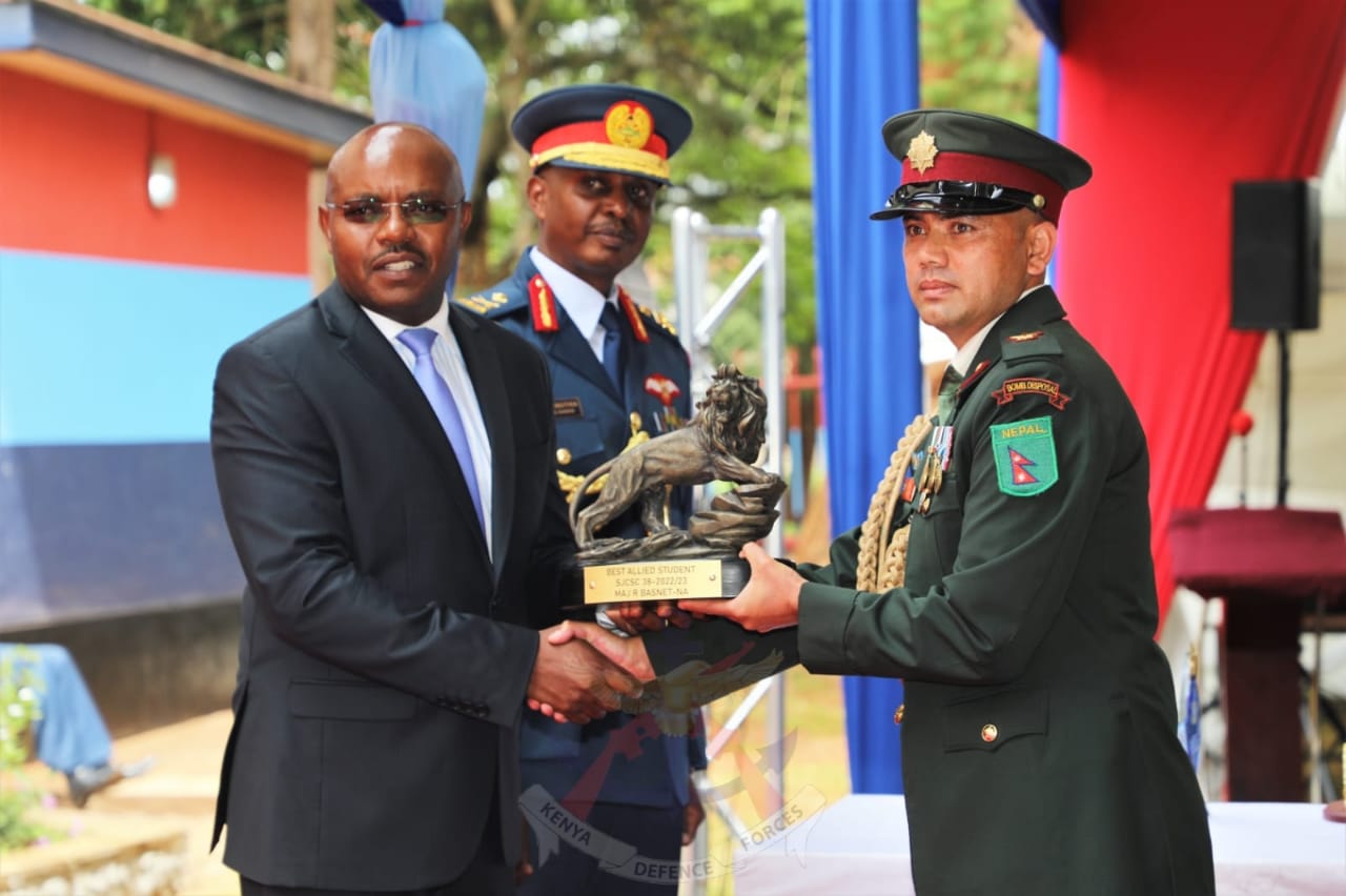 PS MINISTRY OF DEFENCE PRESIDES OVER THE 38th JCSC GRADUATION CEREMONY ...