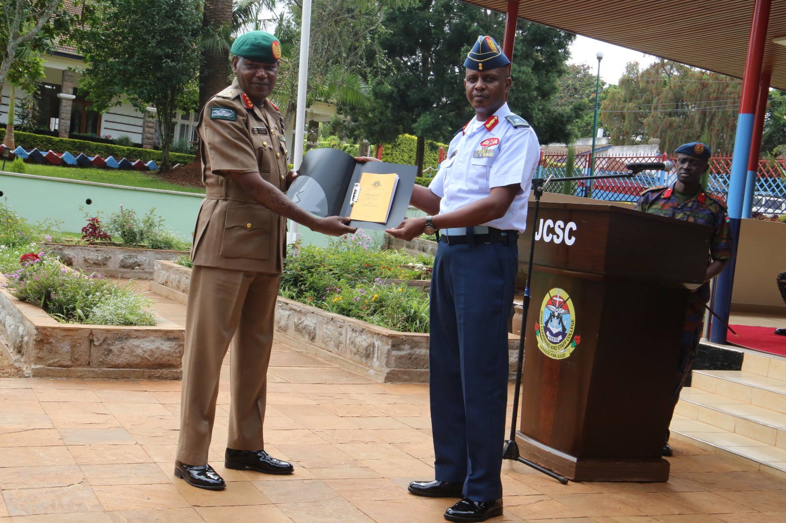 CHANGE OF GUARD IN JCSC LEADERSHIP – Ministry of Defence – Kenya