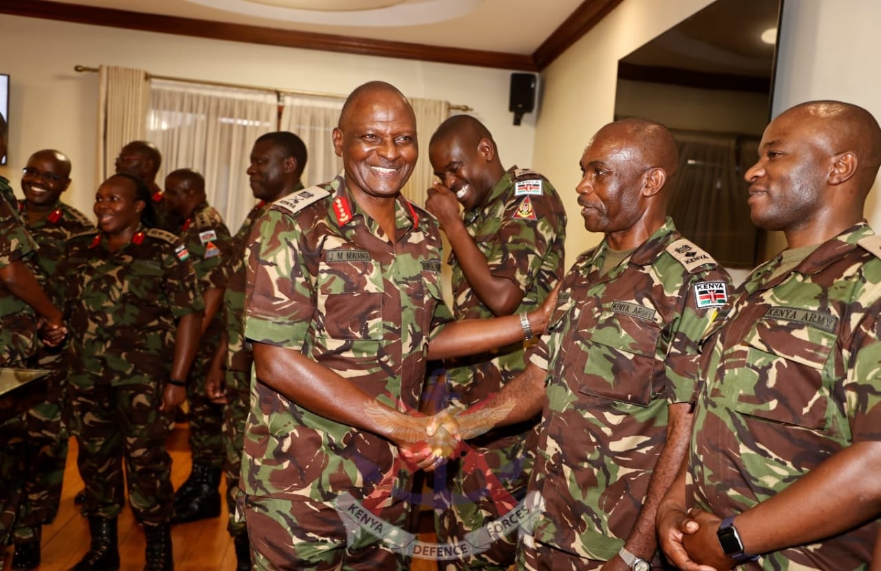 CS DEFENCE AND CDF JOIN NEWLY PROMOTED OFFICERS IN THEIR CELEBRATORY ...