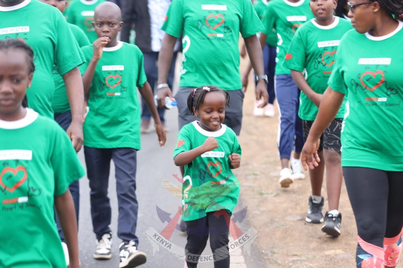 KDF SHOWS UP FOR 2023 MATTER HEART RUN – Ministry of Defence – Kenya