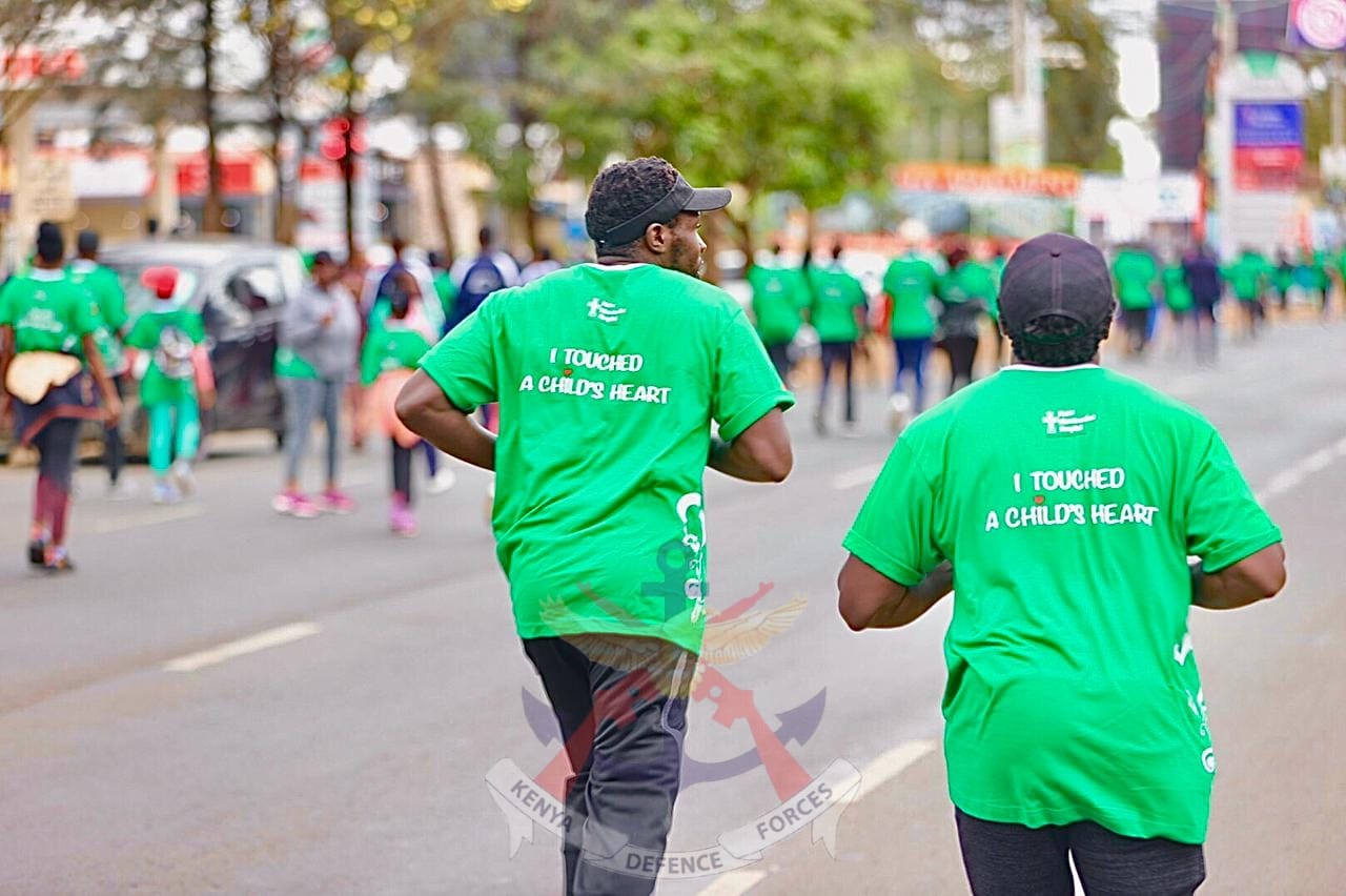 KDF SHOWS UP FOR 2023 MATTER HEART RUN – Ministry of Defence – Kenya