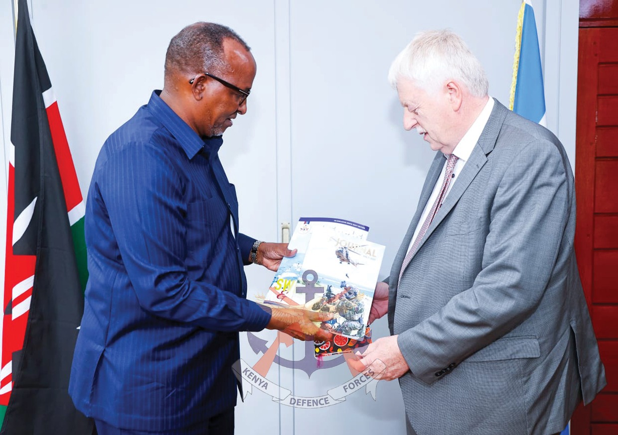 CS DEFENCE HOSTS DUTCH AMBASSADOR TO KENYA – Ministry of Defence – Kenya