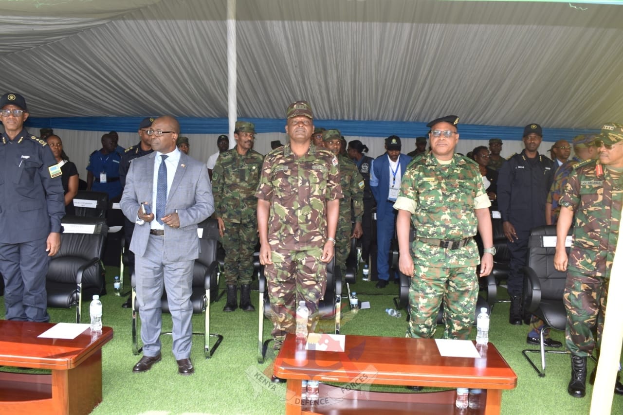 EAST AFRICAN COMMUNITY ARMED FORCES COMMAND POST EXERCISE UNDERWAY IN ...